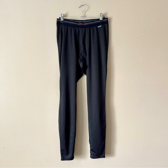 Patagonia | Underwear & Socks | Patagonia Black Capilene Midweight Base ...